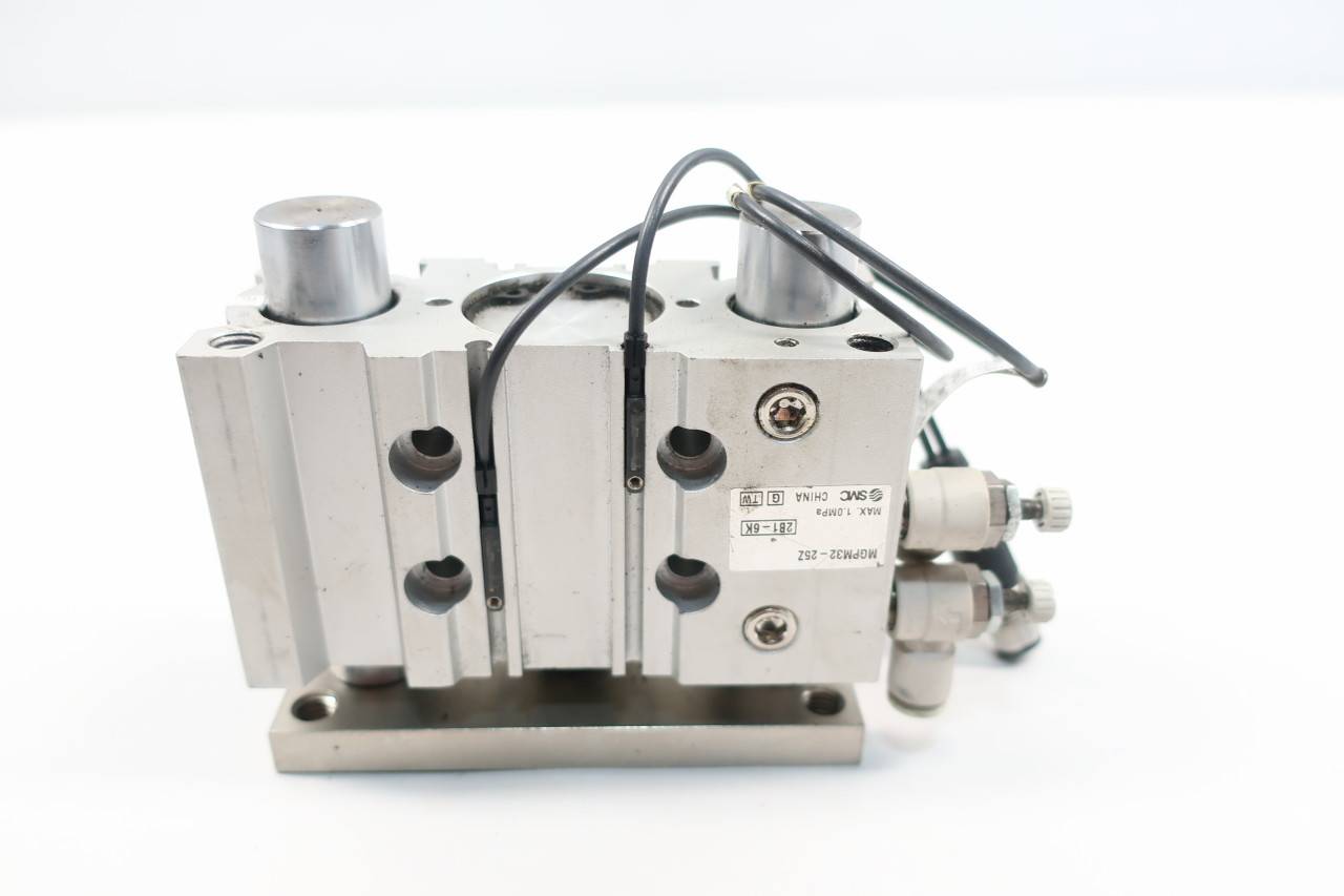 Smc MGPM32-25Z Guided Slide Cylinder 32mm 25mm 1mpa