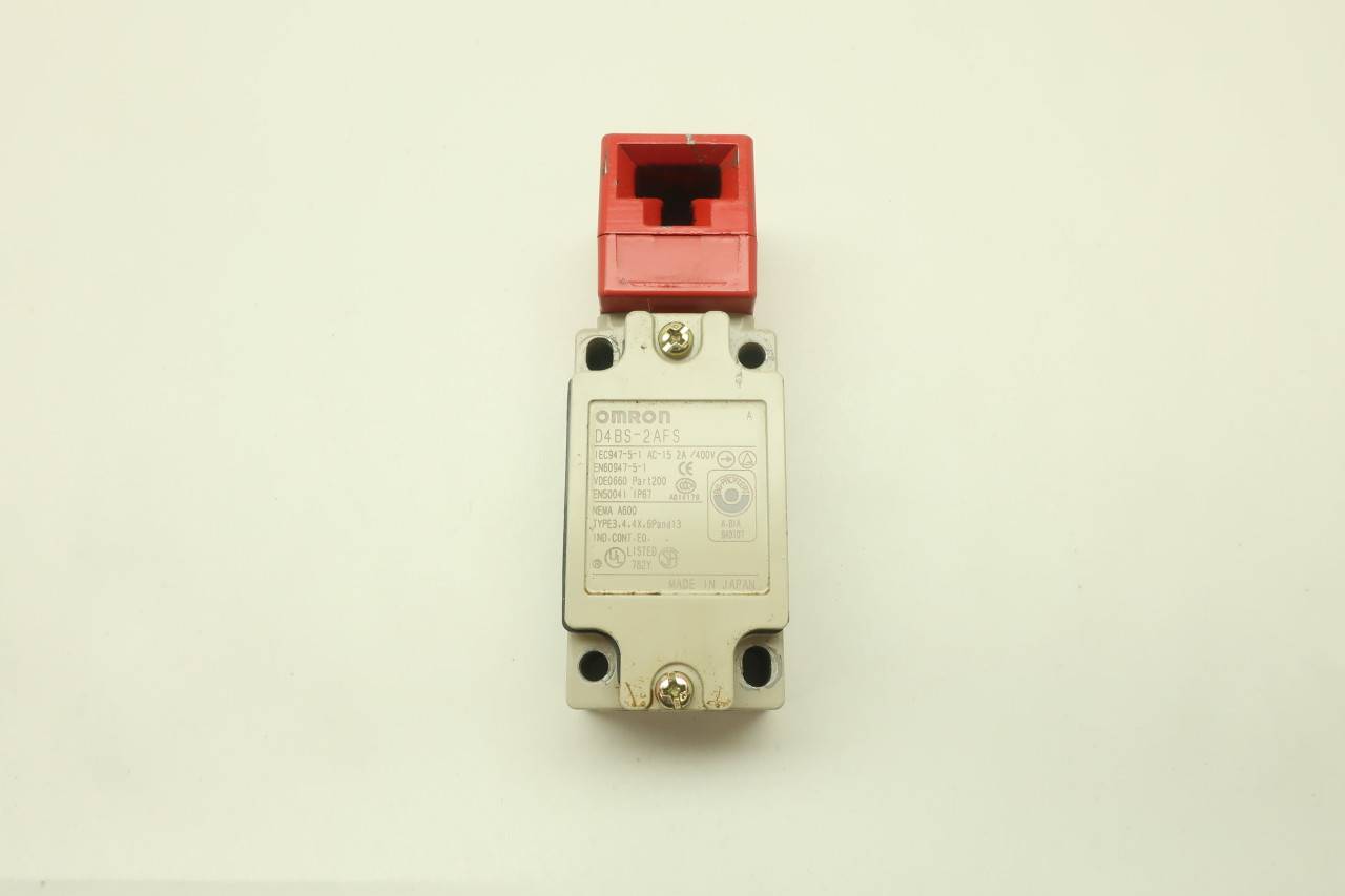 Omron D4BS-2AFS Limit Switch 600v-ac