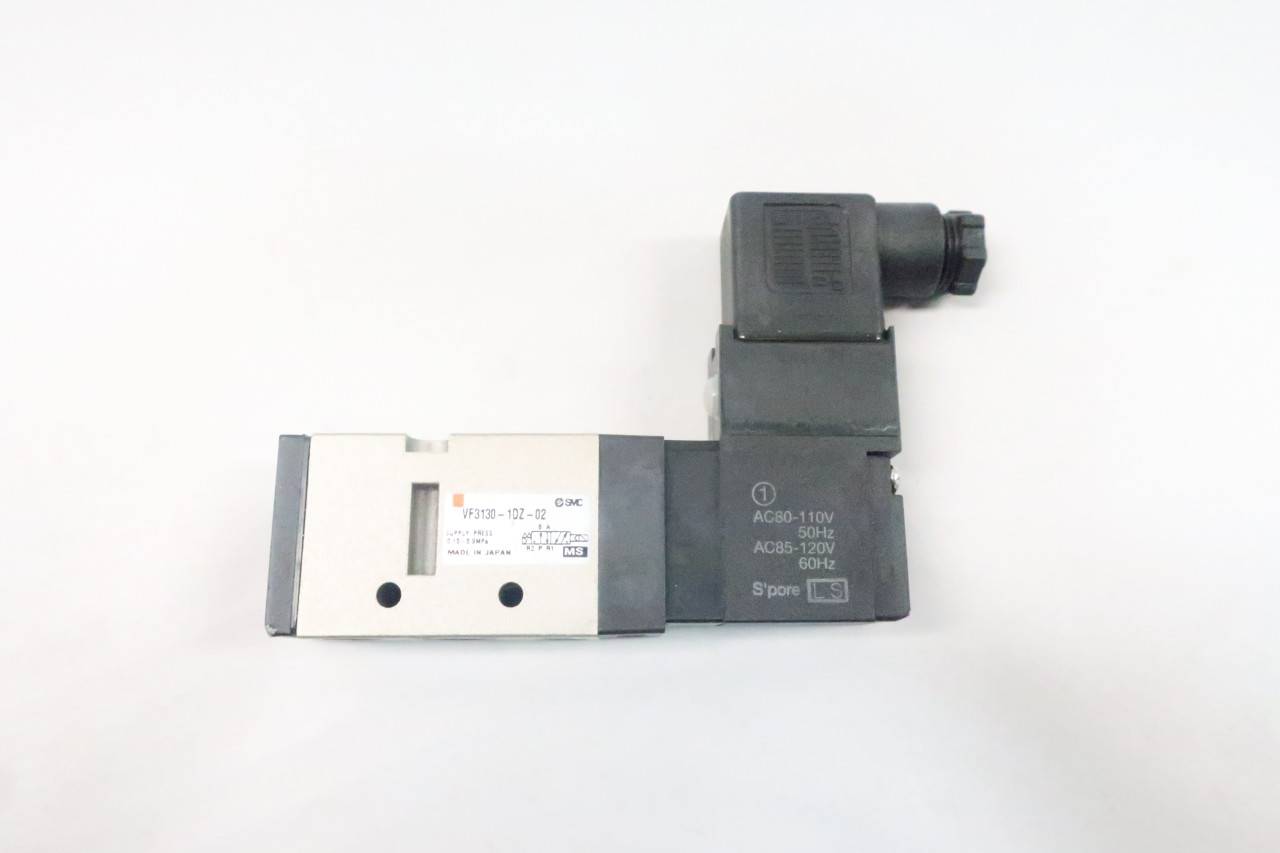 Smc VF3130-1DZ-02 Pneumatic Solenoid Valve 85-120v-ac 0.9mpa