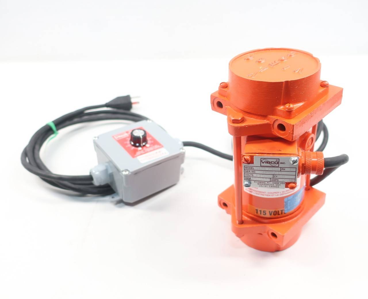 Vibco SCR-400 Electric Vibrator 1ph 0-4000rpm 115v-ac