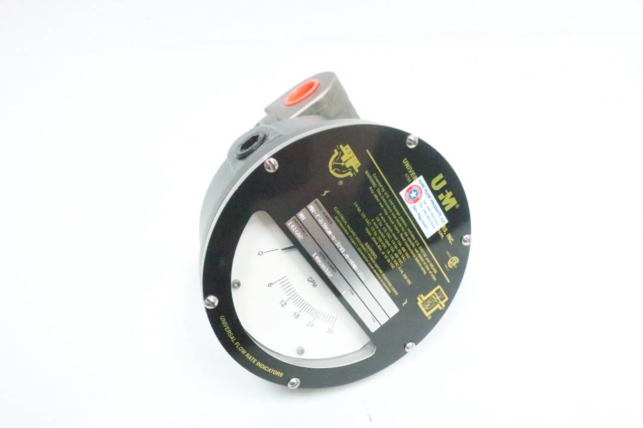 Universal Flow Monitors MN-ISB30GM-8-32V1.0-ROWR-Z86 Flow Meter 0-30gpm ...