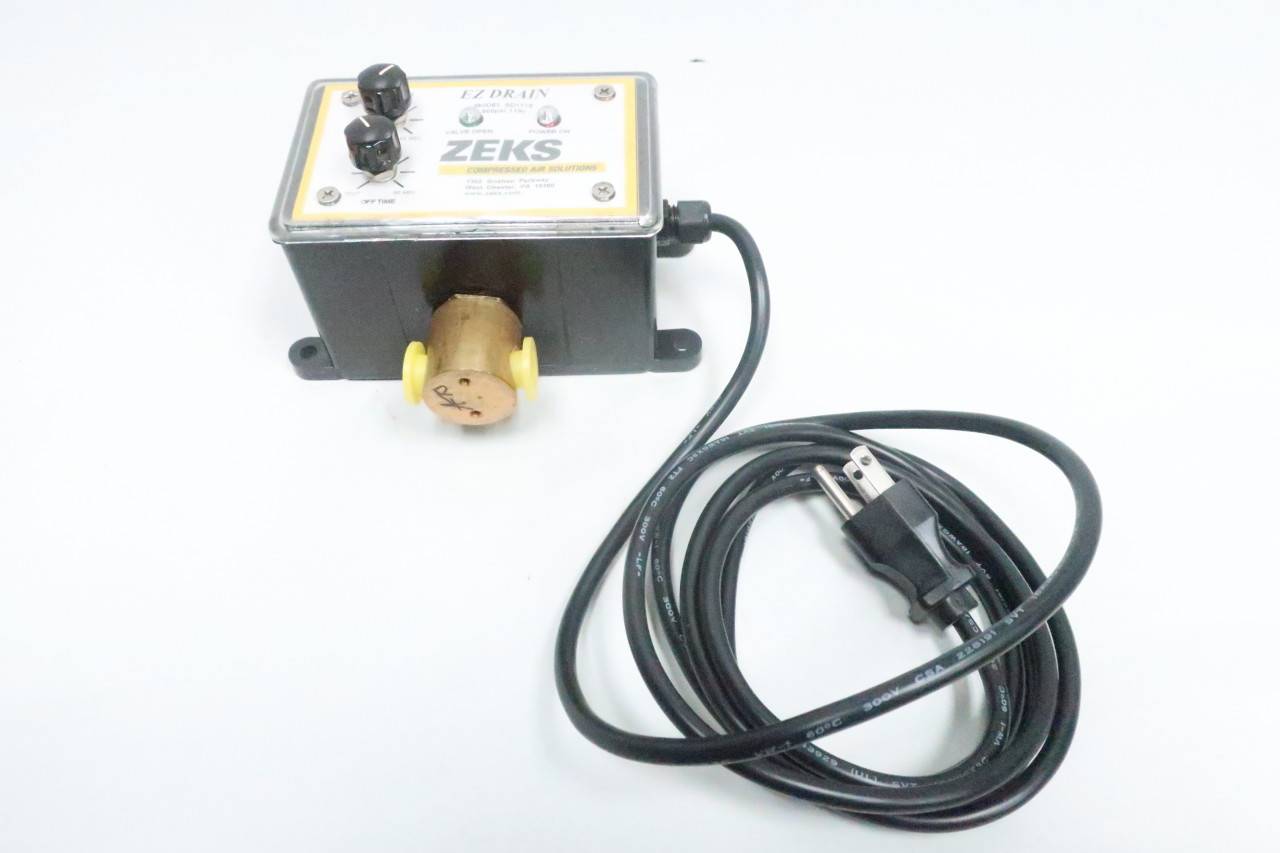 Zeks AD1115 Ez Drain Solenoid Valve 115v-ac 1/4in Npt