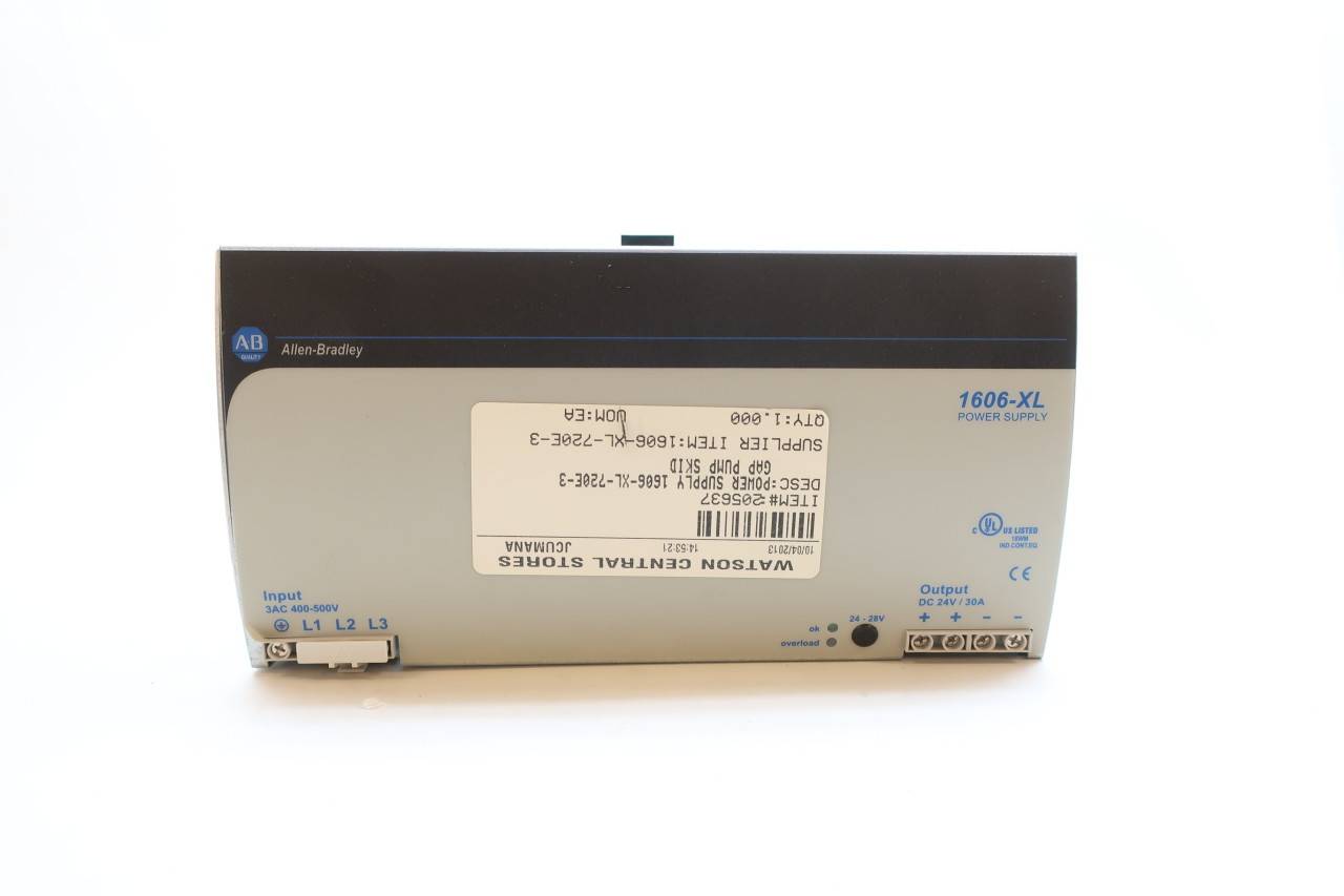 ALLEN BRADLEY 1606-XL-720E-3