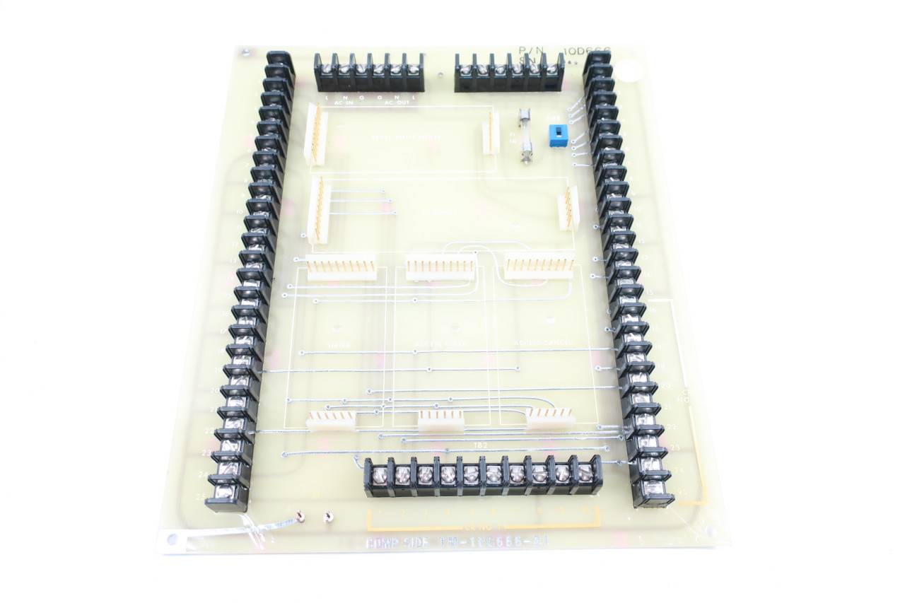 General Electric Ge 10D666 Backplane Pcb Circuit Board