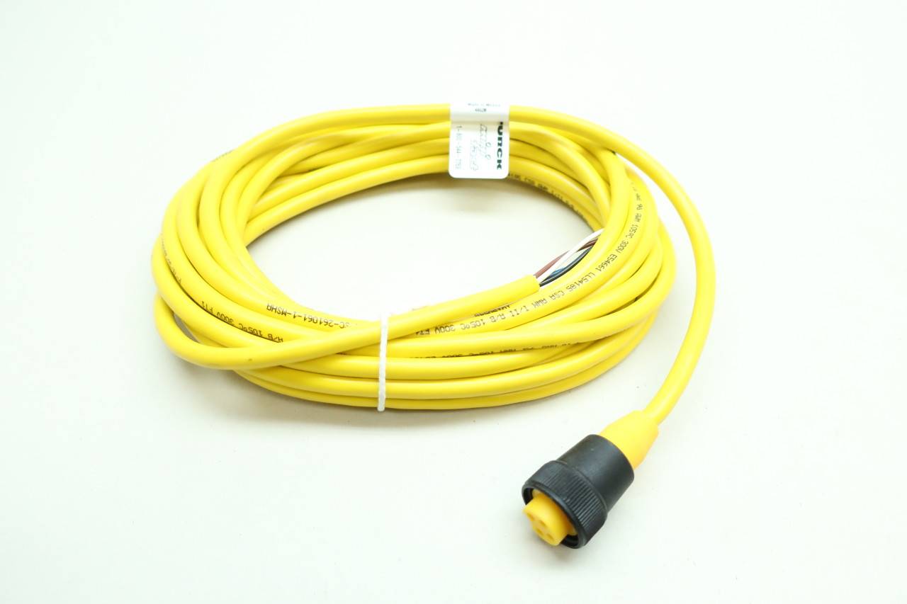 Turck RK 40-6M Mini Fast 4pin Cordset Cable 300v-ac