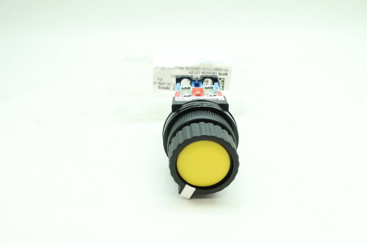 Fuji AR30S2R Black Combination Selector Pushbutton