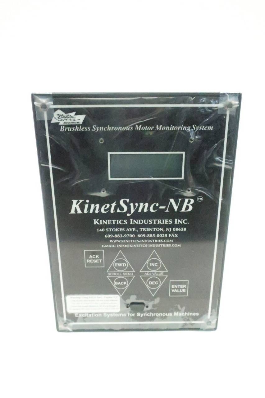 Kinetics Industries KINETSYNC-NB-Q Brushless Synchronous Motor ...