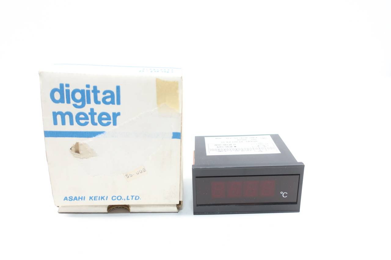 Asahi AT-801-PA-11 Digital Panel Meter 90-132v-ac