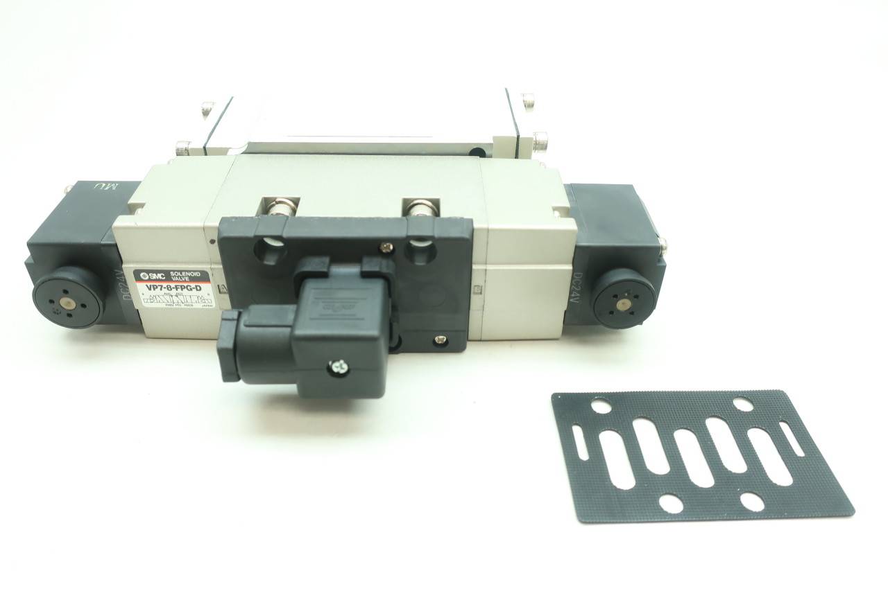 Smc VP7-8-FPG-D-3 Pneumatic Solenoid Valve 24v-dc