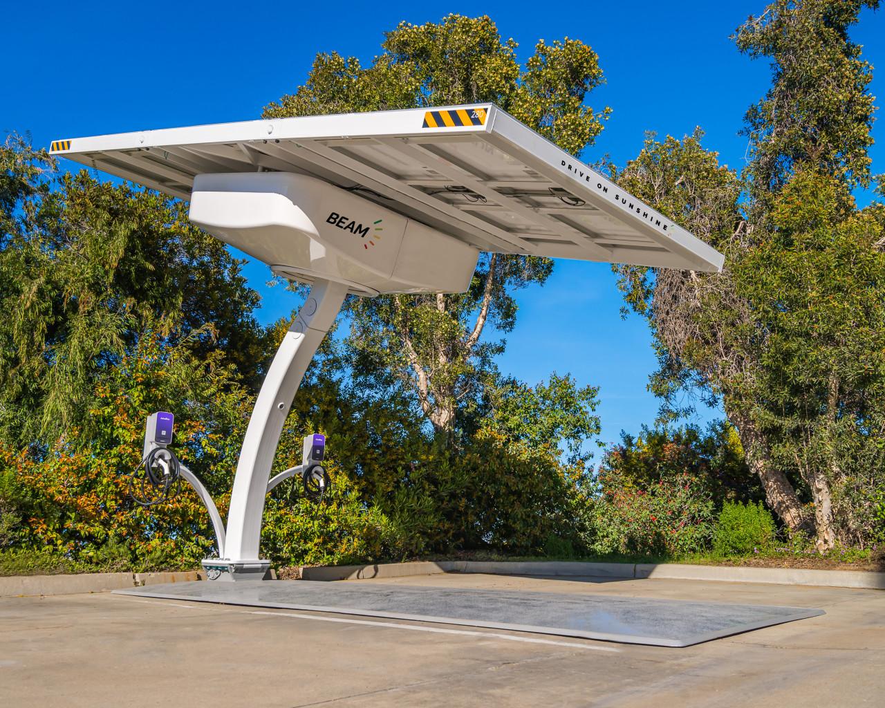 BEAM EV ARC 2020 SUSTAINABLE SOLAR EV CHARGING SYSTEM