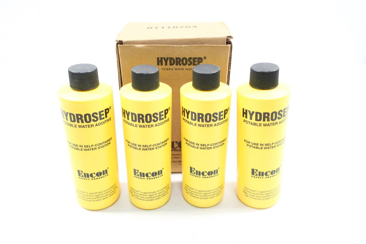 Box Of 4 Encon Hydrosep Potable Water Additive