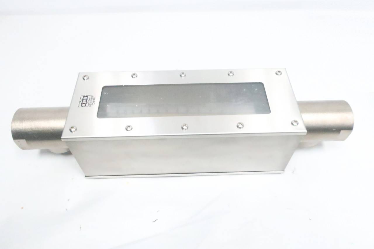King Instrument 7811221095W Variable Area Flow Meter 10-130gpm 1-1/2in Npt