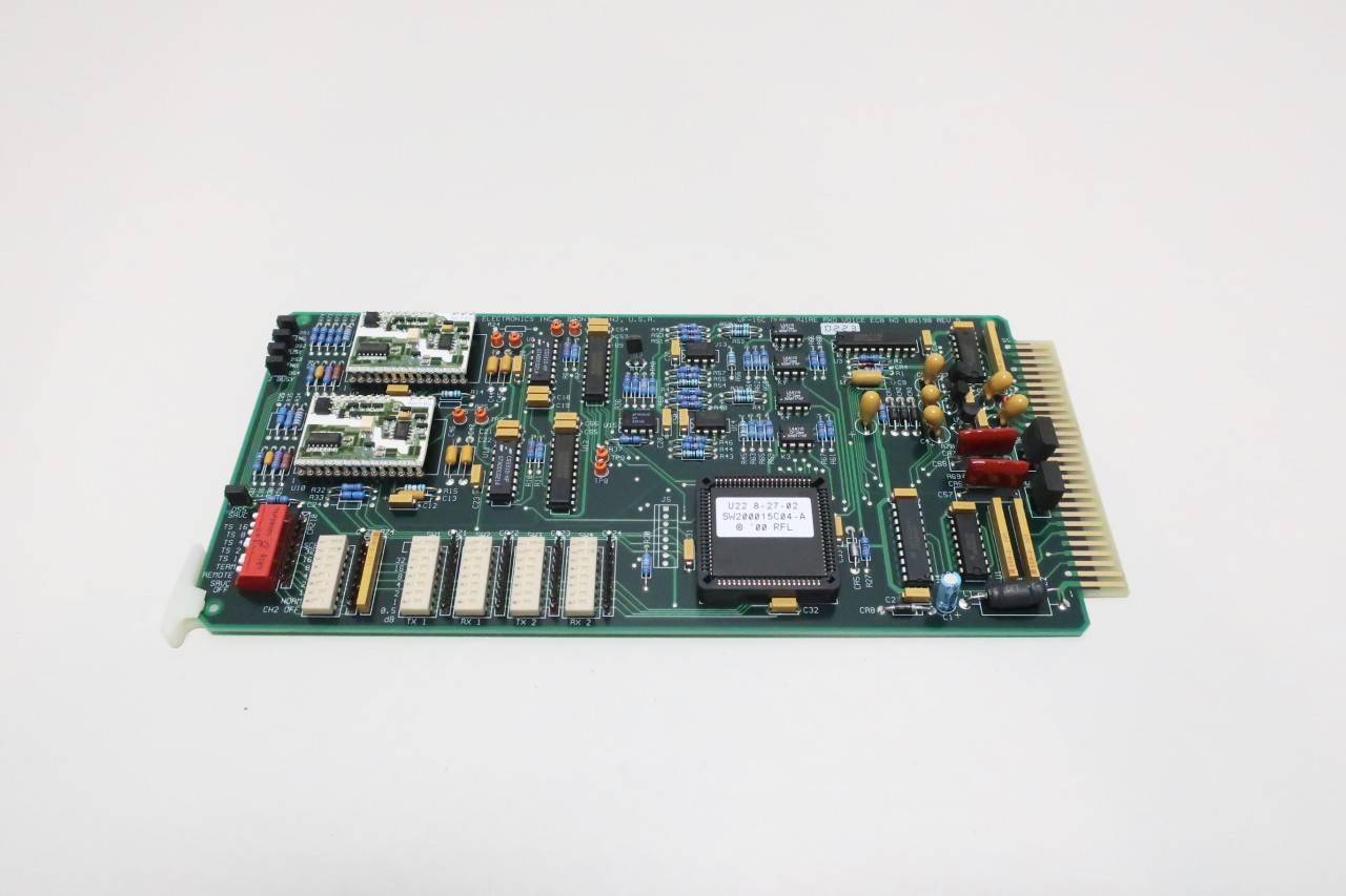Rfl Electronics 106198 Vf-15c Dual 2wire Fxo Voice Ecb Pcb Circuit ...