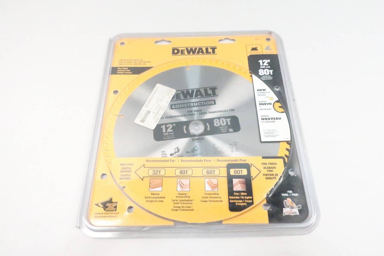 Dewalt DW3128 Saw Blade 12in 80t