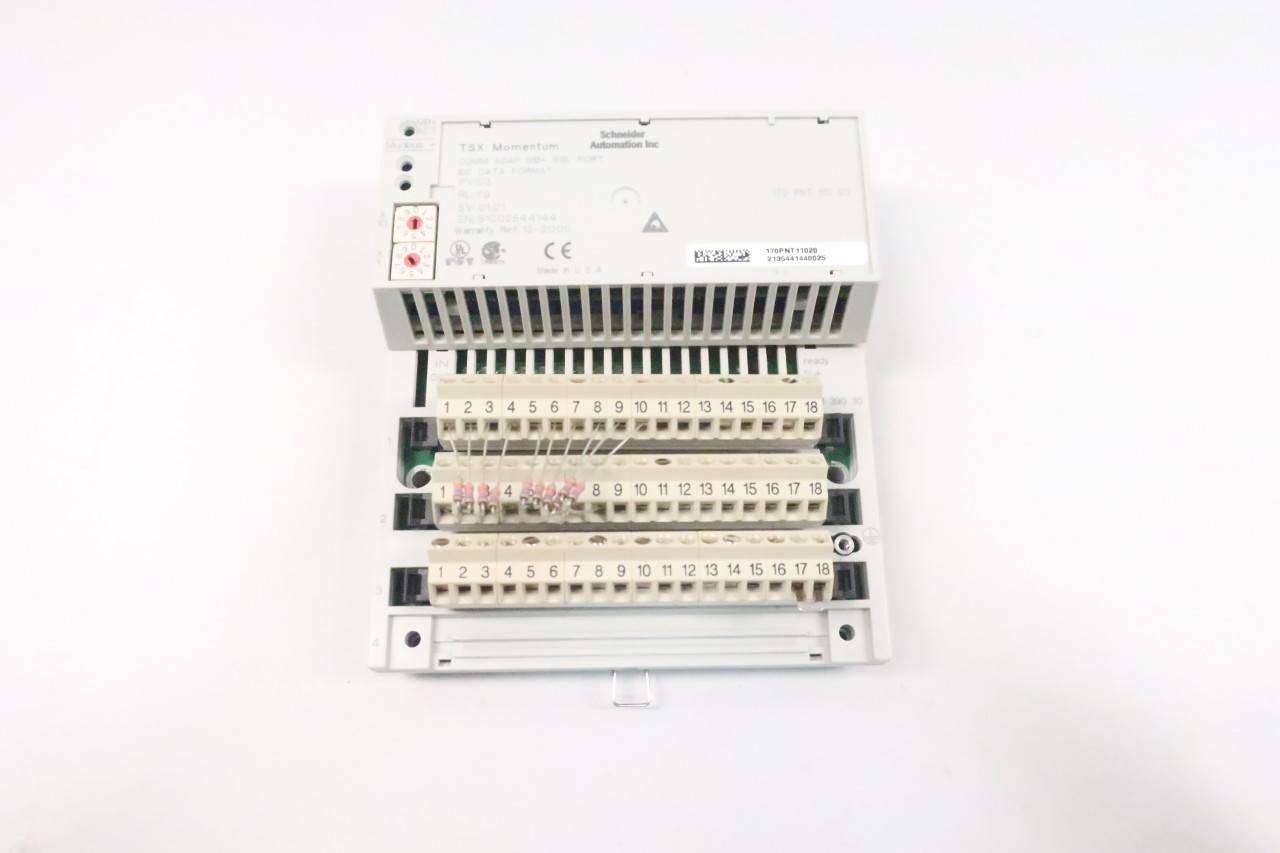 Schneider 170PNT11020 Tsx Momentum Communication Module
