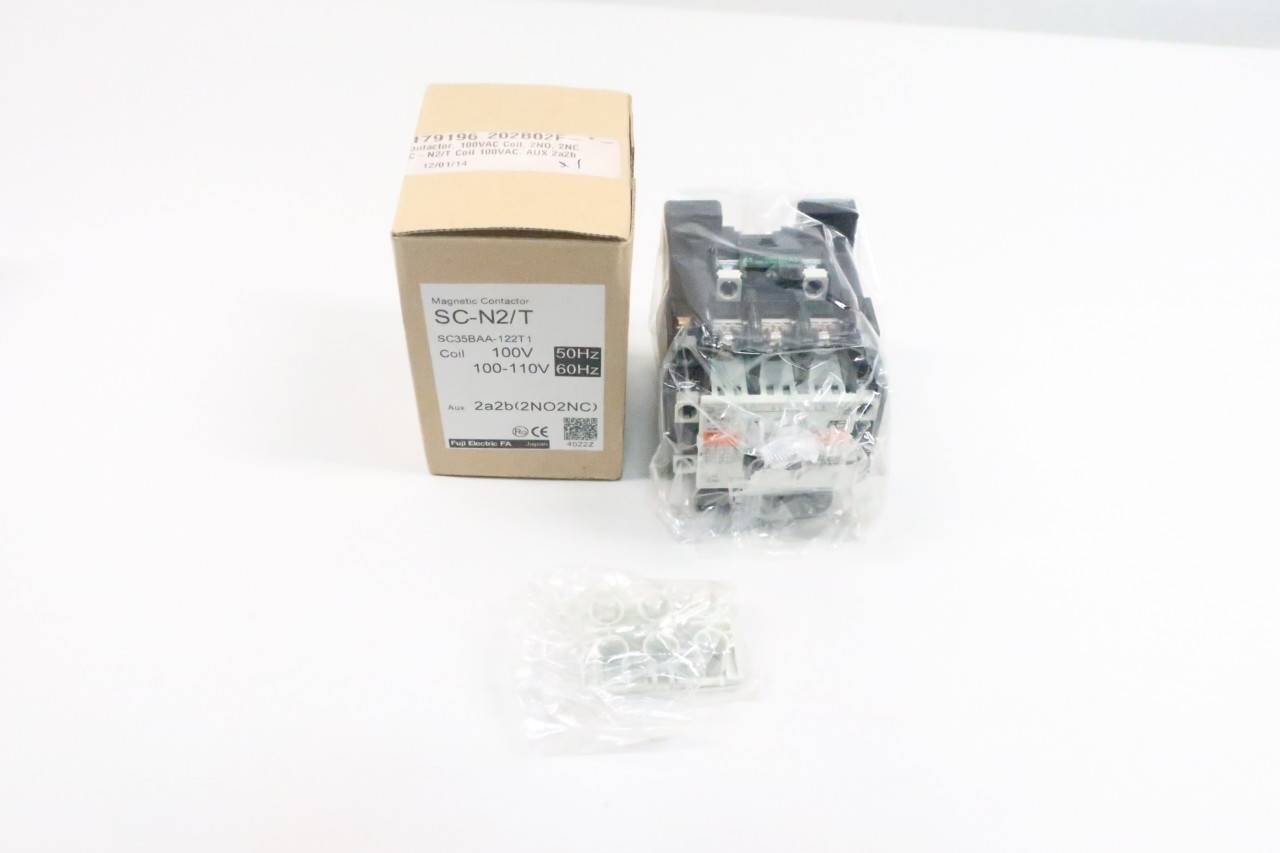 Fuji SC-N2/T SC35BAA-122T1 Ac Contactor 100-110v-ac 60a Amp 30hp