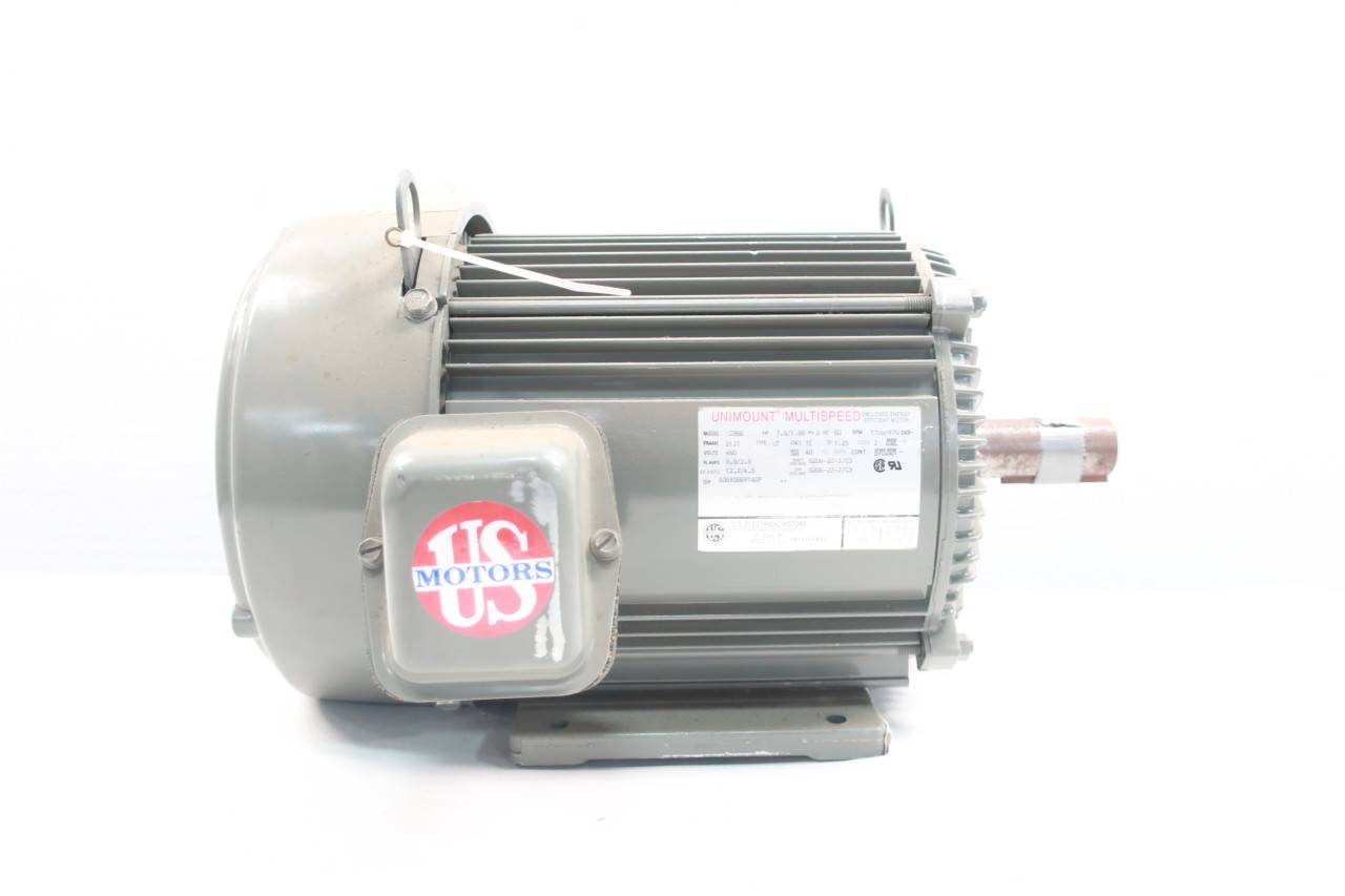 Us Motors C866 Ac Motor 213t 3ph 7-1/2hp 1755rpm 460v-ac
