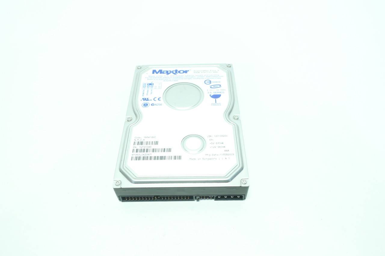 Maxtor YAR41VW0 Diamondmax Plus 9 60gb Memory Module