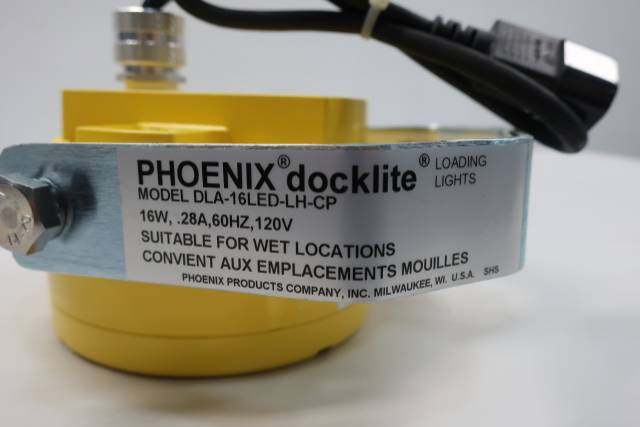 PHOENIX PRODUCTS DLA-16LED-LH-CP DOCKLITE LED FIXTURE 16W 120V-AC D604057