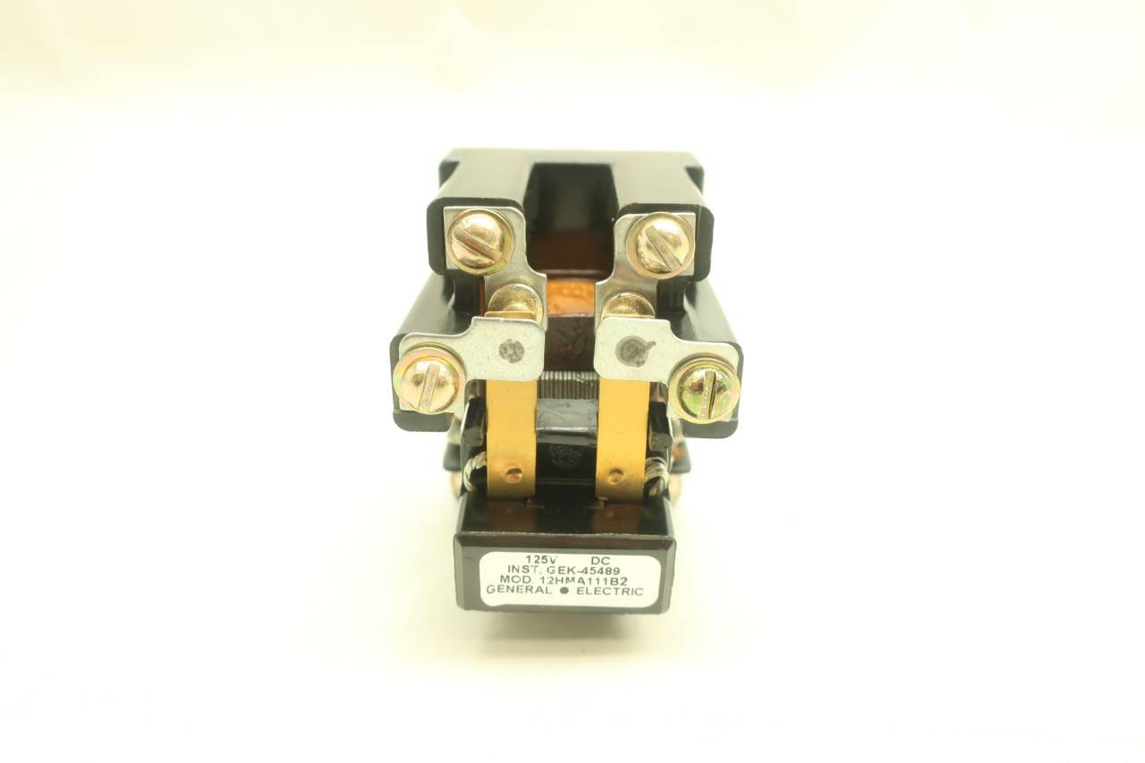 General Electric Ge 12HMA111B2 Power Relay 150v-dc