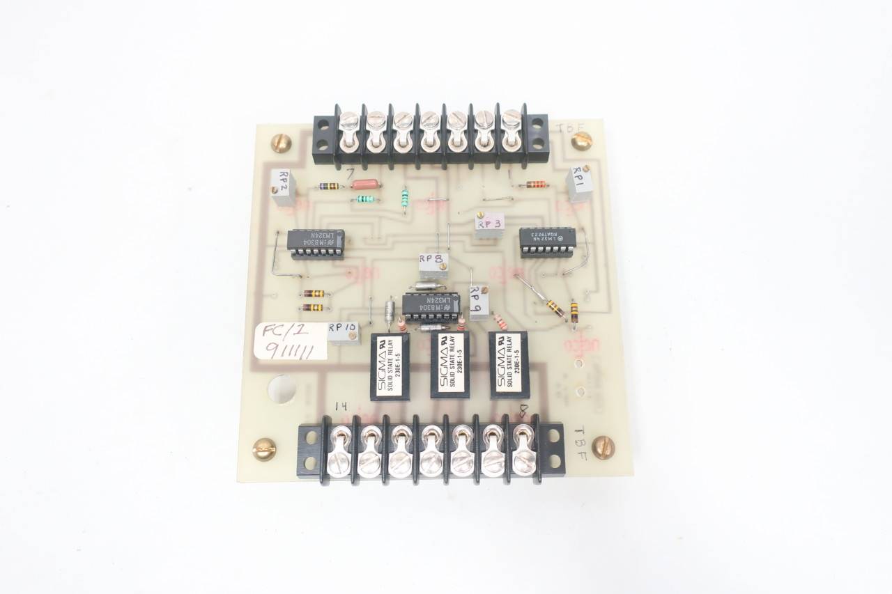 Victoreen 911111 Pcb Circuit Board Rev A