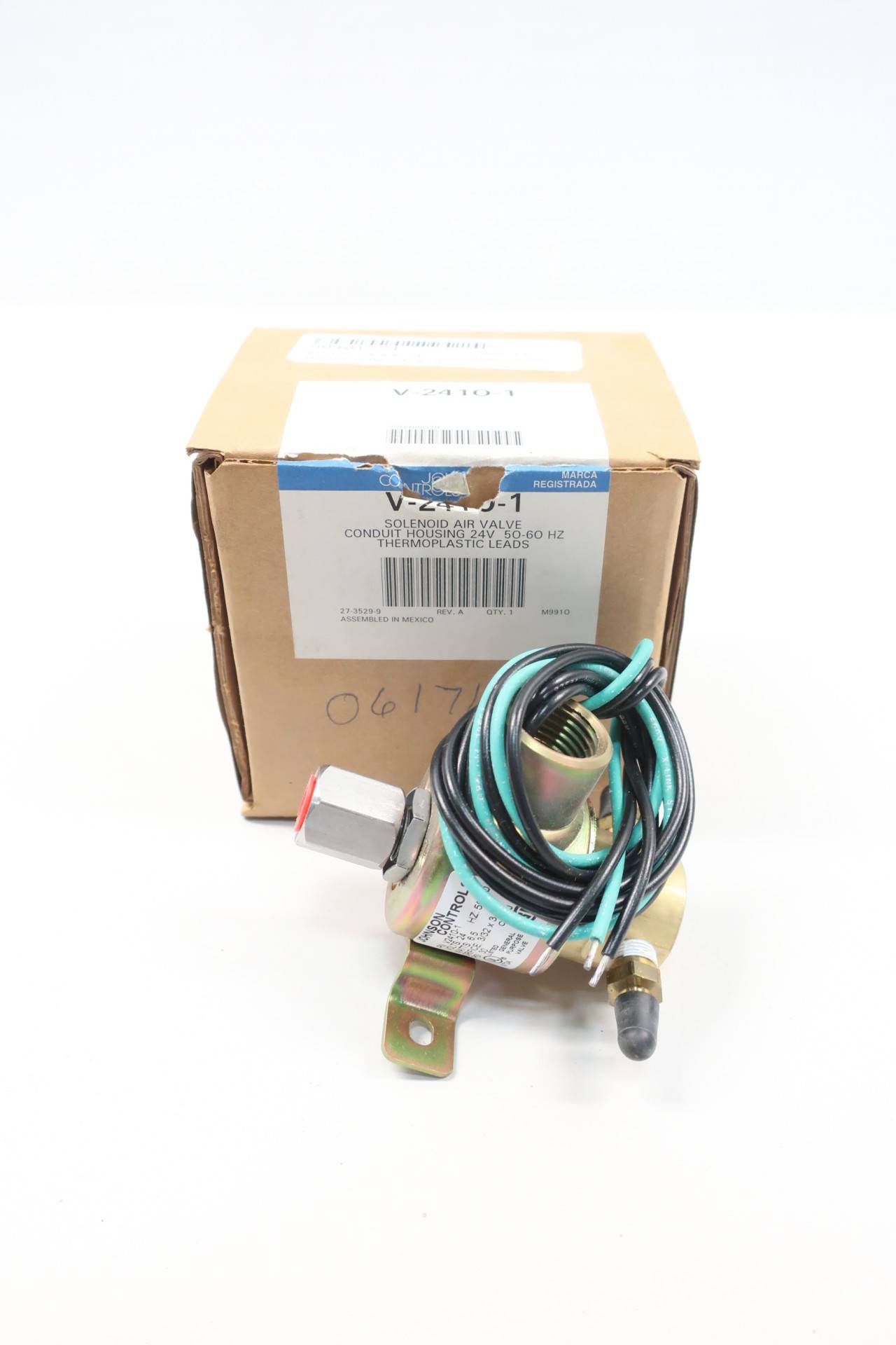 Johnson Controls V-2410-1 Pneumatic Solenoid Valve 24v-ac