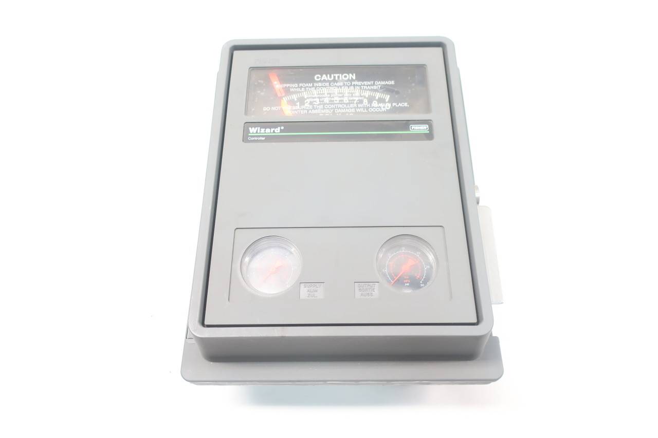 Fisher 4195KFR Wizard Pneumatic Pressure Controller 0-100psi