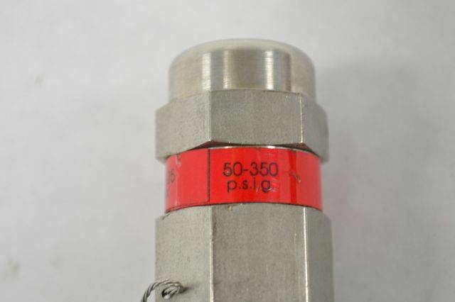 SWAGELOK R4-A BLUE SPRING NPT STAINLESS 50-350PSI 3/4 IN RELIEF VALVE ...