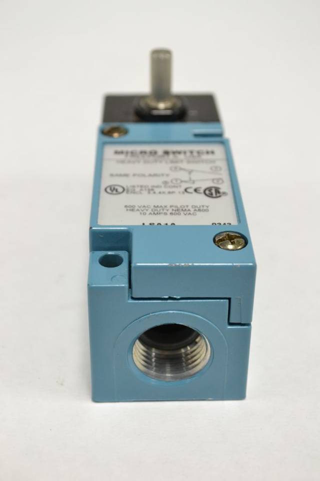 HONEYWELL LSA1A LIMIT MICRO SWITCH HEAVY DUTY SWITCH 600V-AC 10A B207525