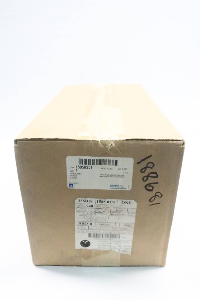 General Motors Gm 15850351 Headlamp Assembly