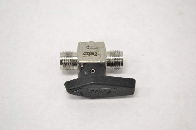 PARKER 6Z-PR4-VT-SS STAINLESS THREADED 3/8 IN PLUG VALVE B22505