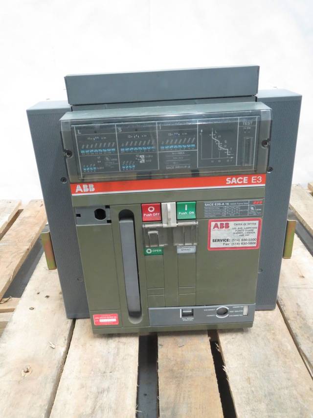 ABB E3S-A-16 SACE E3 3P 1600A 635V-AC PR111/P-A TRIP CIRCUIT BREAKER ...