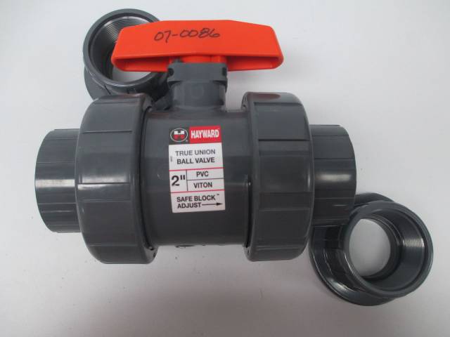 HAYWARD TB1200ST TRUE UNION PVC 2 IN BALL VALVE D269948