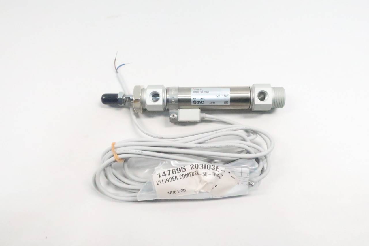Smc CDM2B20-50Z-H7BALS Double Acting Pneumatic Cylinder 20mm 50mm 1mpa