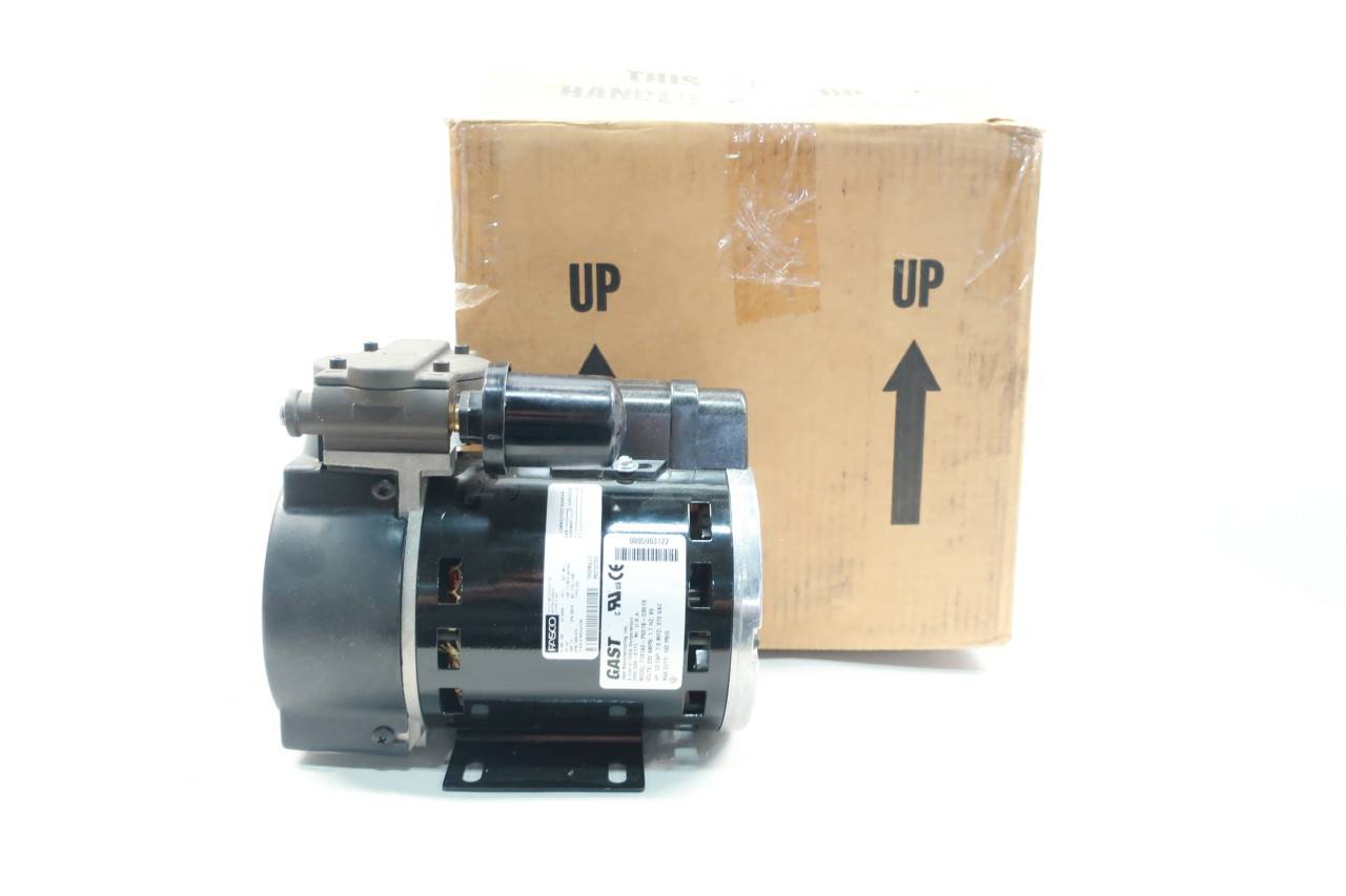 Gast 71R142-P001B-D301X 1ph 1/3hp 100psi 200-240v-ac Air Compressor