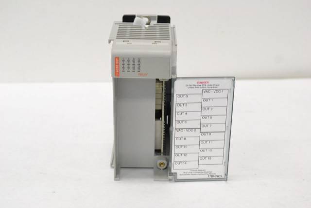 ALLEN BRADLEY 1769-OW16 COMPACT I/O OUTPUT MODULE A 240V-AC 2.5A AMP 2 ...