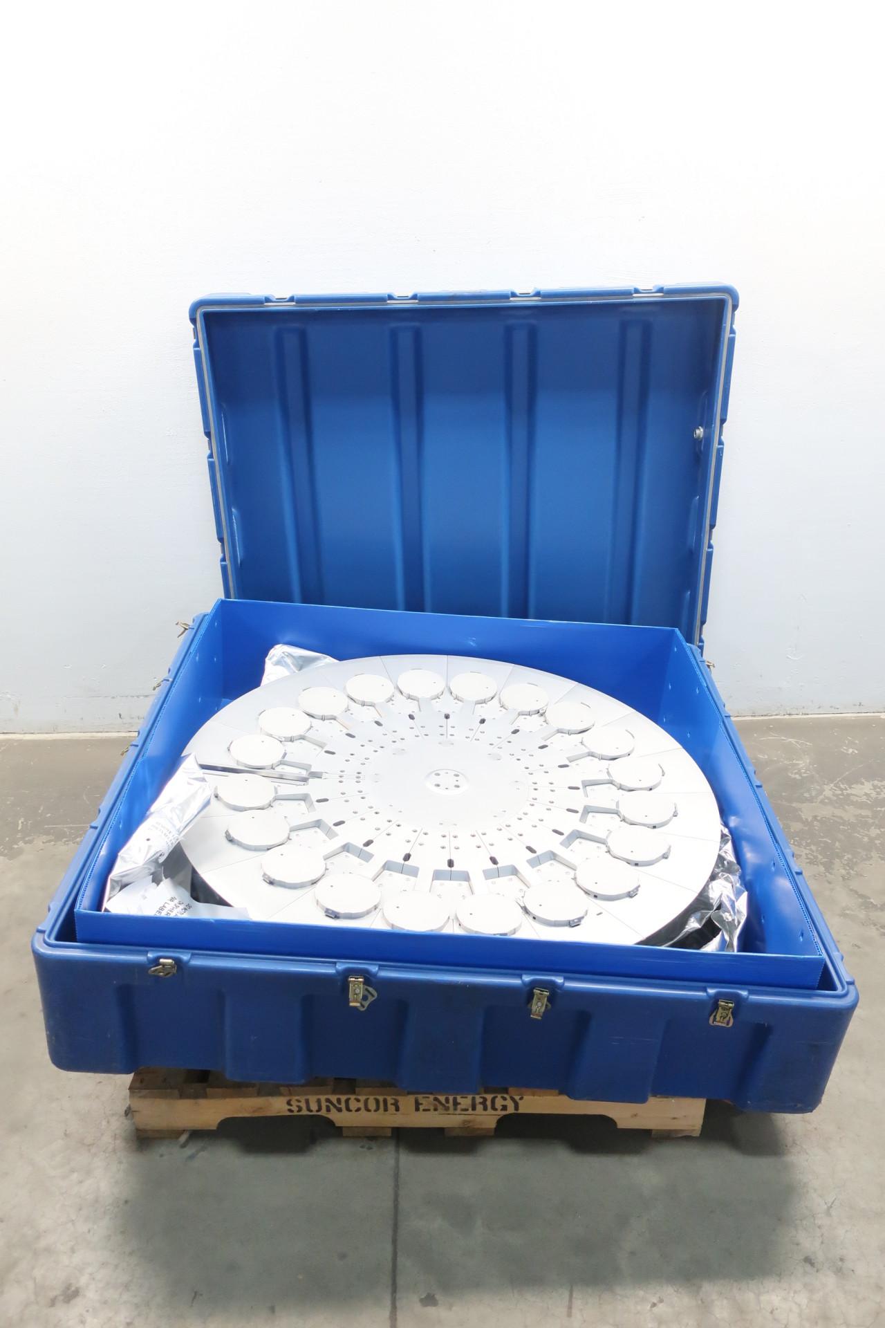 AXCELIS 11023240C GSD200 IMPLANTER FLAT THIN WAFER DISK ASSEMBLY 125MM ...