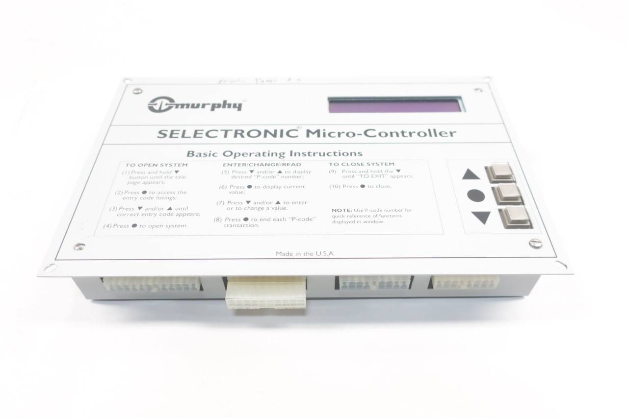 Murphy Selectronic Micro-controller
