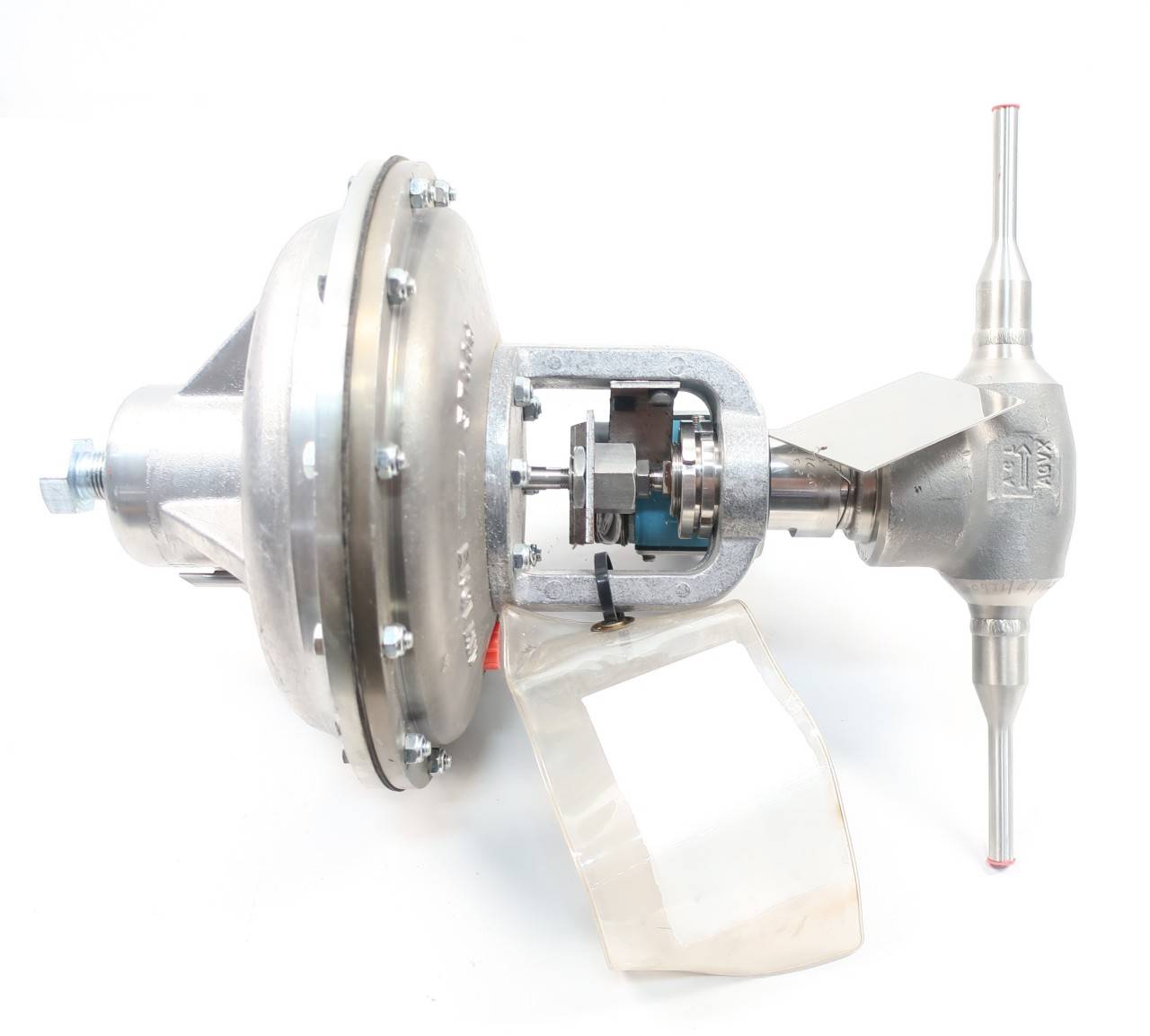 Thompson Valves Pneumatic Stainless Globe Valve 3/8in