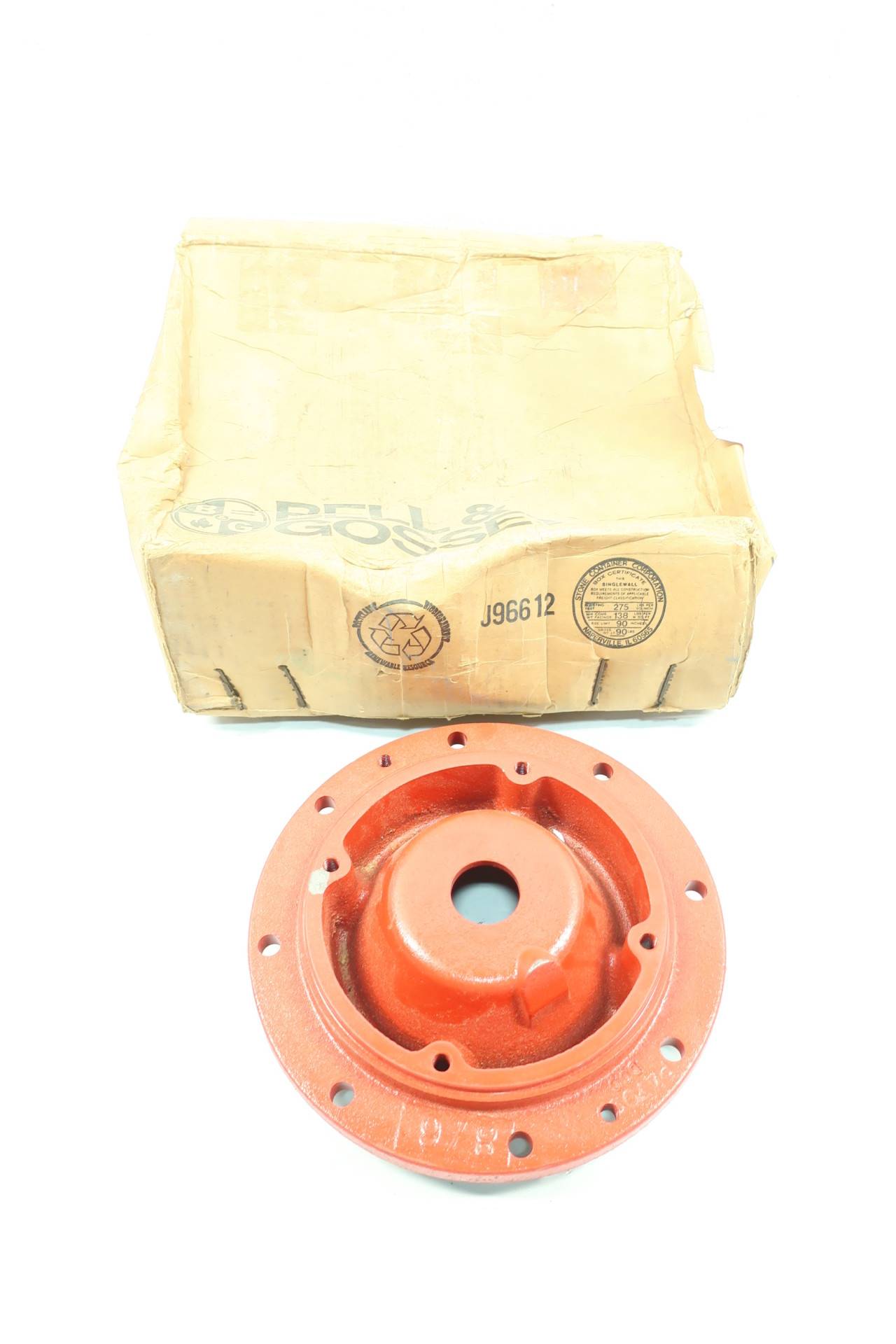 Itt 186482 Bell & Gossett Volute Cover Plate