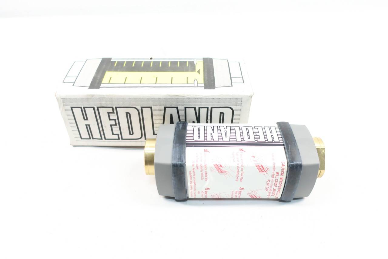 Hedland H782B-050 Variable Area Flow Meter 5-50gpm 1in