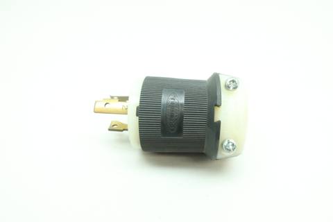 Hubbell HBL21415B Plug 3p 4w 30a Amp 600v-ac
