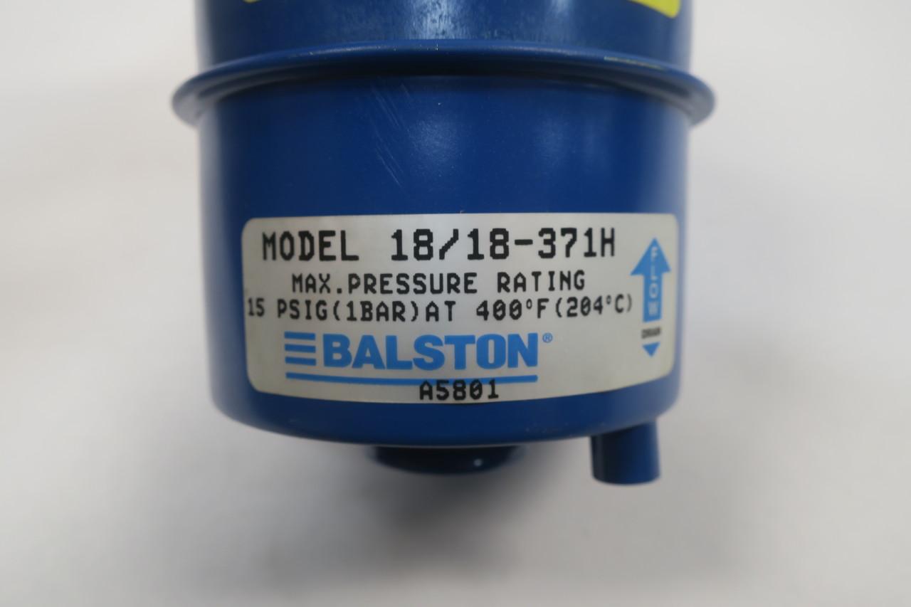 Balston 18/18-371H Balston 18/18-371H Vacuum Pump Exhaust Filter ...