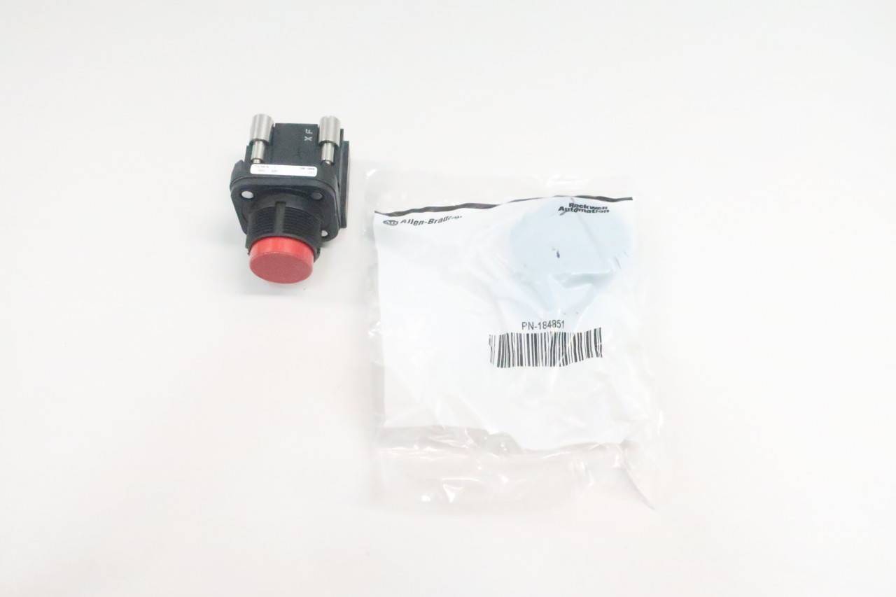 Allen Bradley 800H-BR6 Red Pushbutton