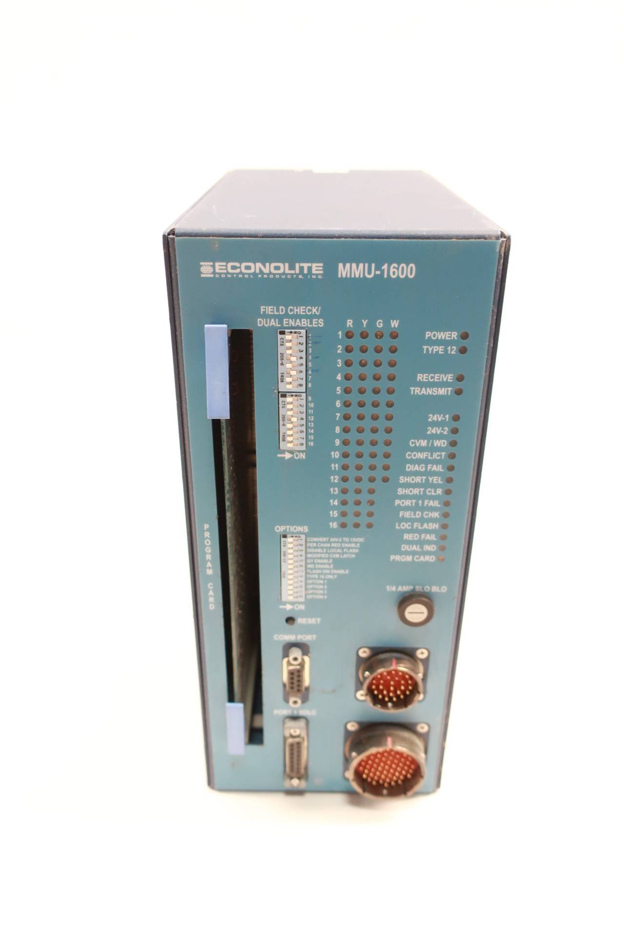 Econolite MMU-1600 Traffic Controller Box