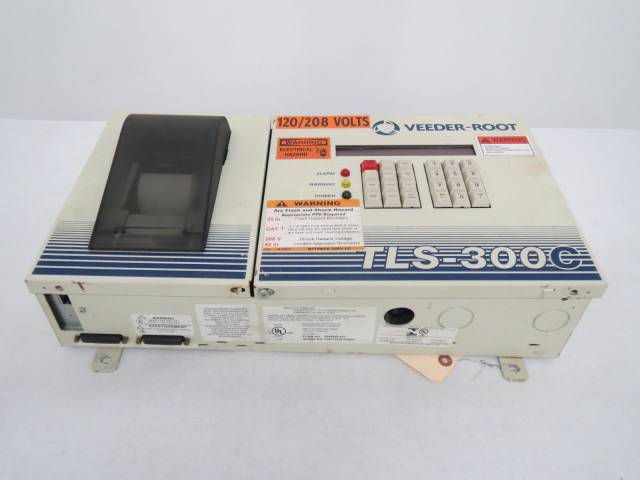 VEEDER-ROOT TLS-300C AUTOMATIC TANK GAUGING UST MONITORING SYSTEM 120V ...