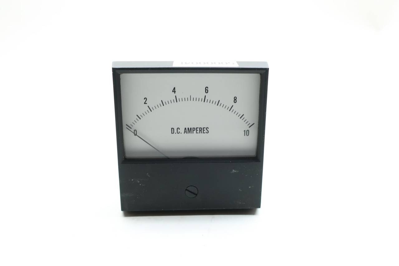 Simpson 17480 Ammeter Dc Amperes 0-10a Amp