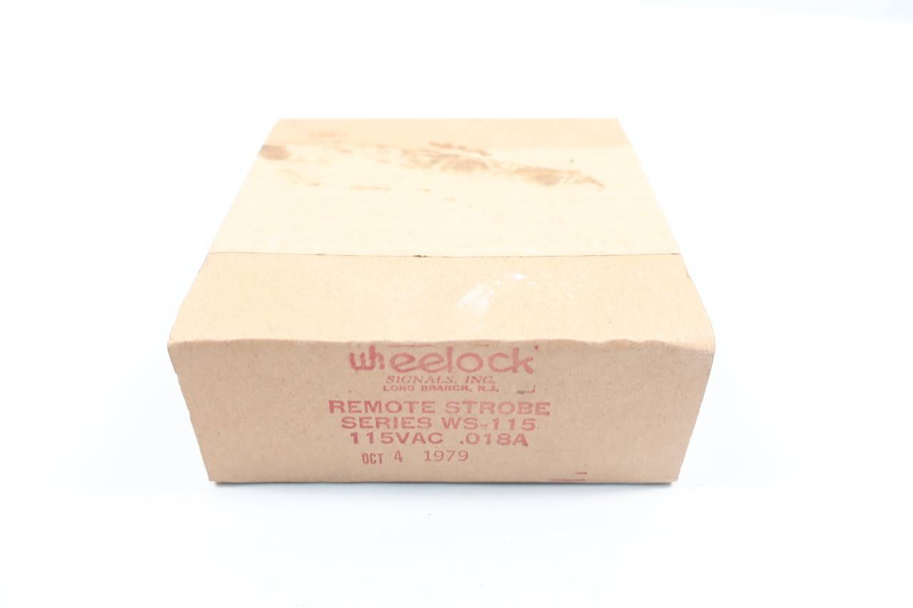 Wheelock WS-115 Fire Alarm 115v-ac