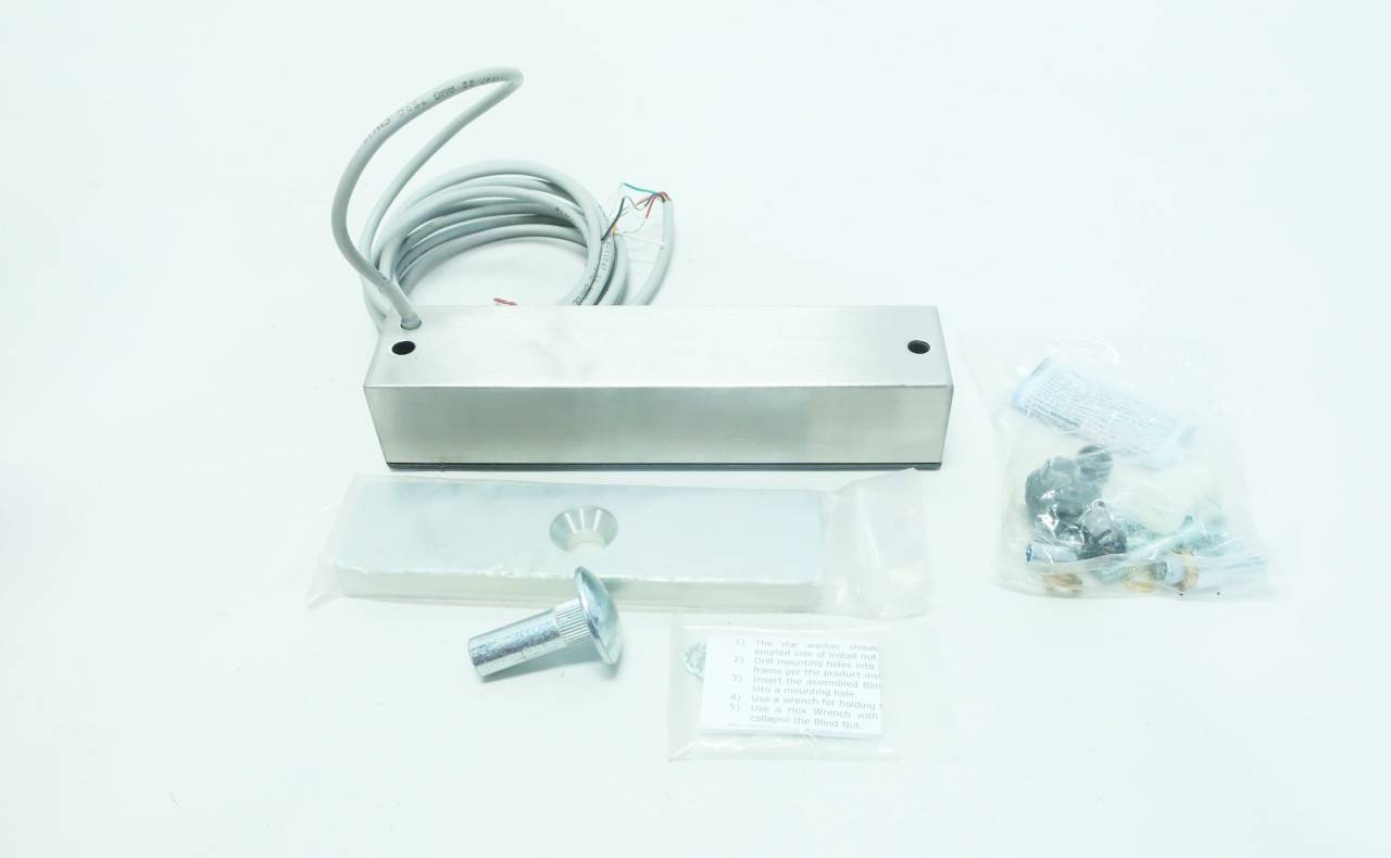 Securitron M32FB Electromagnetic Lock Face Mount Bond Sensor 12/24v-ac/dc