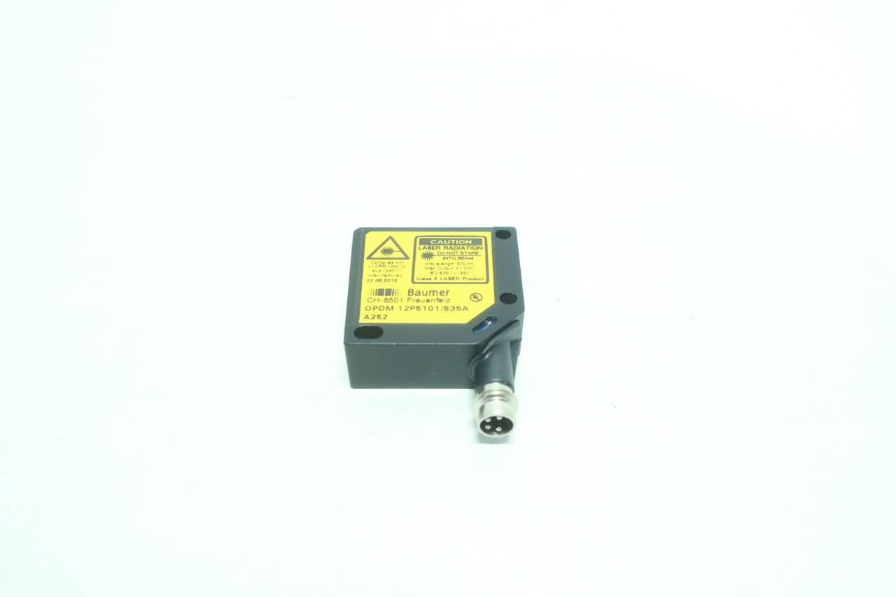 Baumer OPDM 12P5101/S35A Retro-reflective Photoelectric Sensor